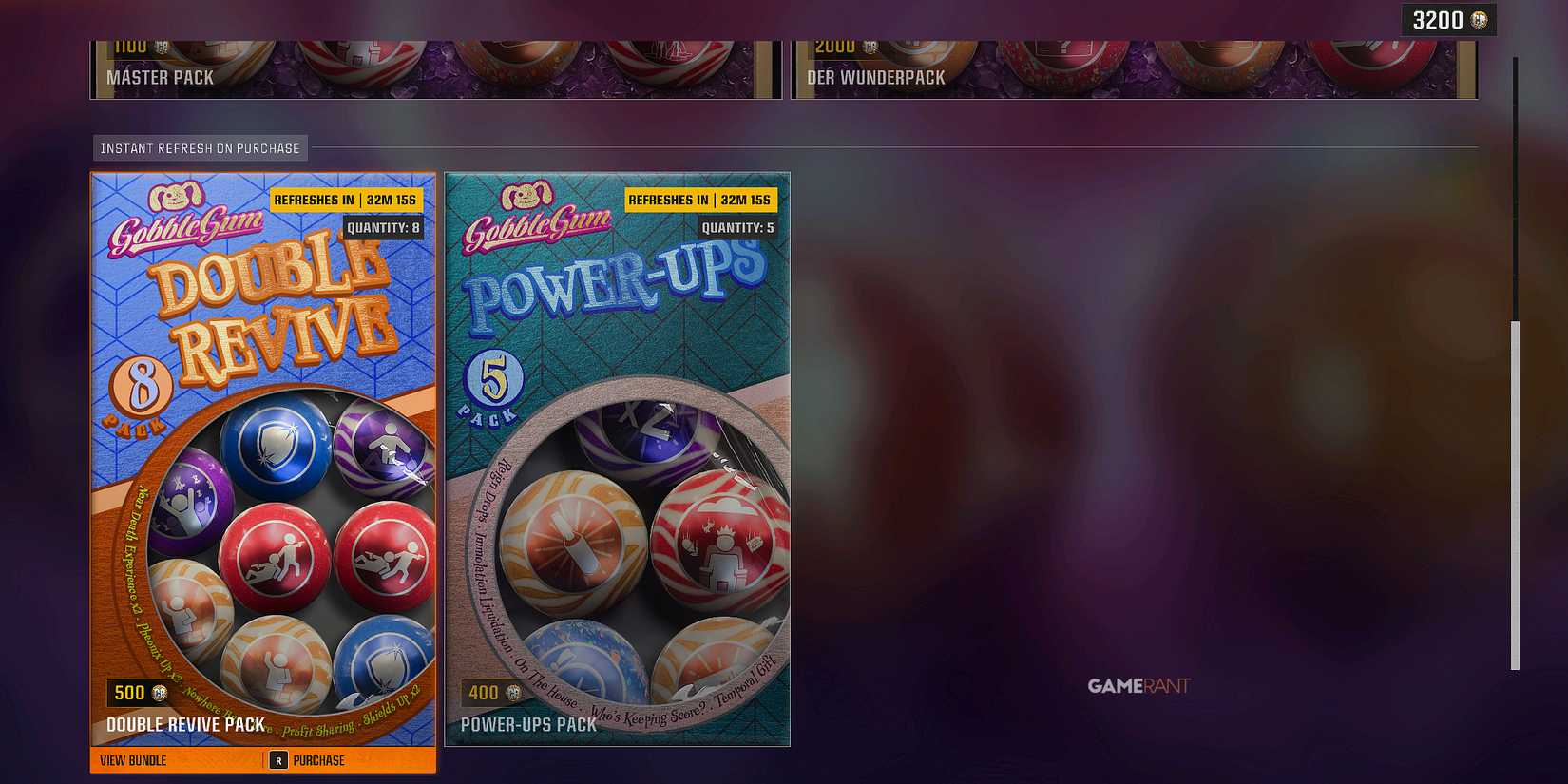 All Season 2 GobbleGums in Black Ops 6 Zombies