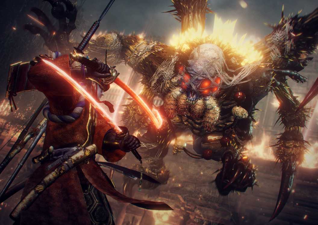 Tsuchigumo boss art in Nioh 2