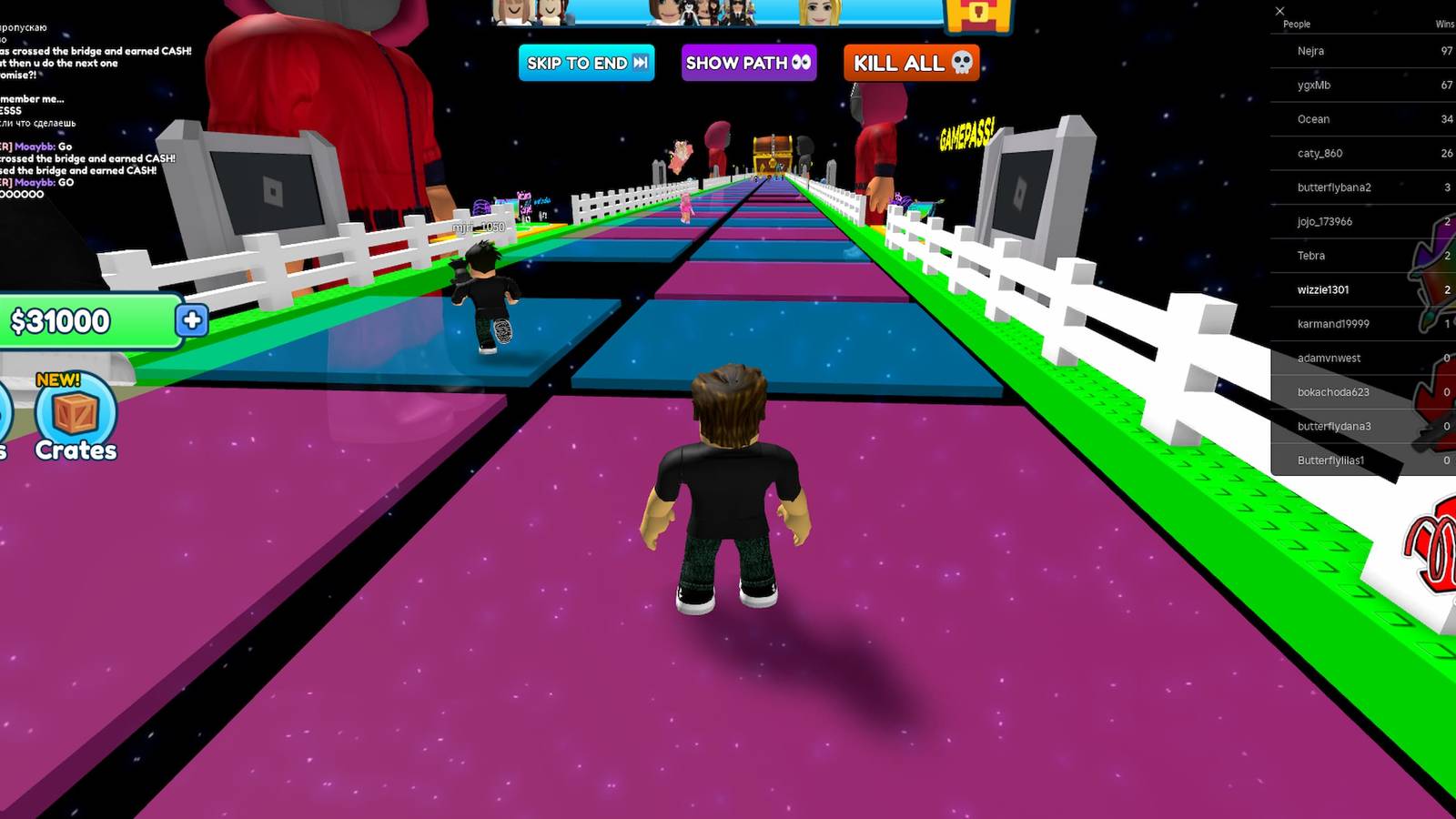 Roblox: How to Beat Impossible Glass Bridge (Squid Game)