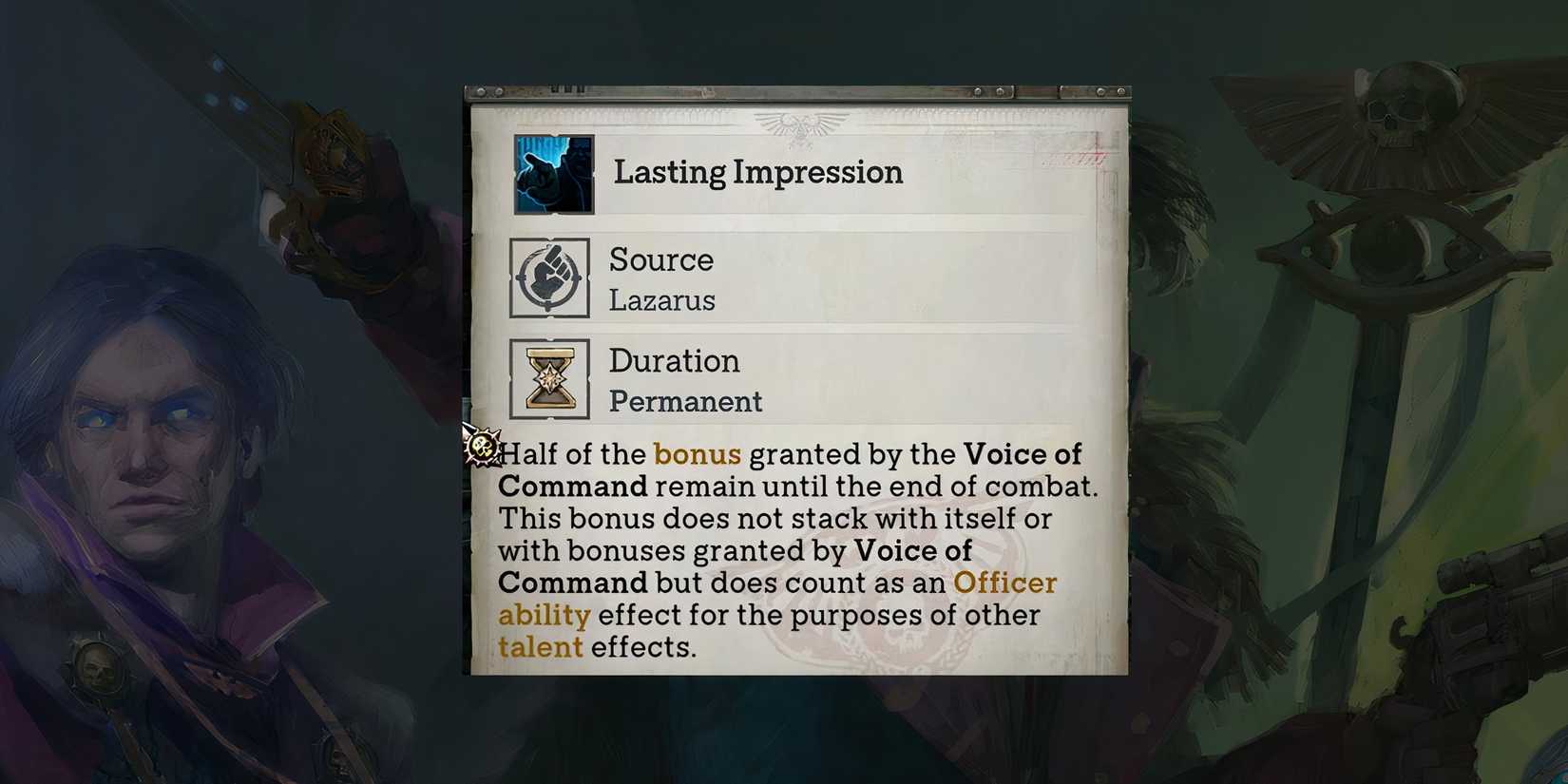 Warhammer 40K: Rogue Trader - Best Officer Talents