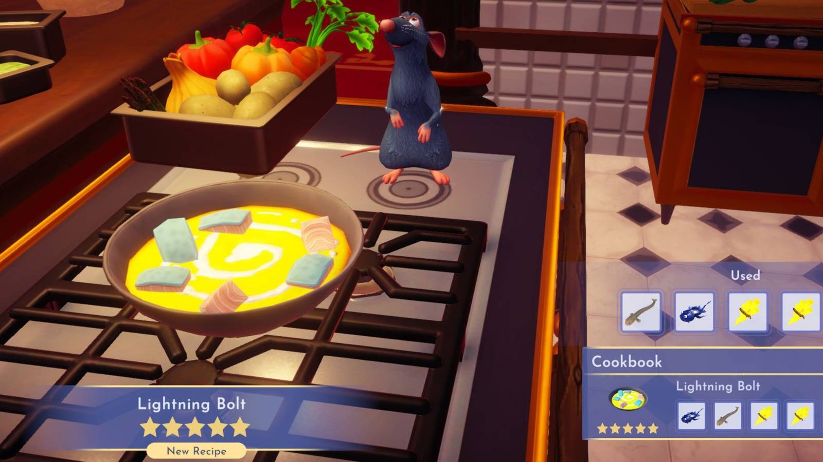 How to Make Lightning Bolt in Disney Dreamlight Valley