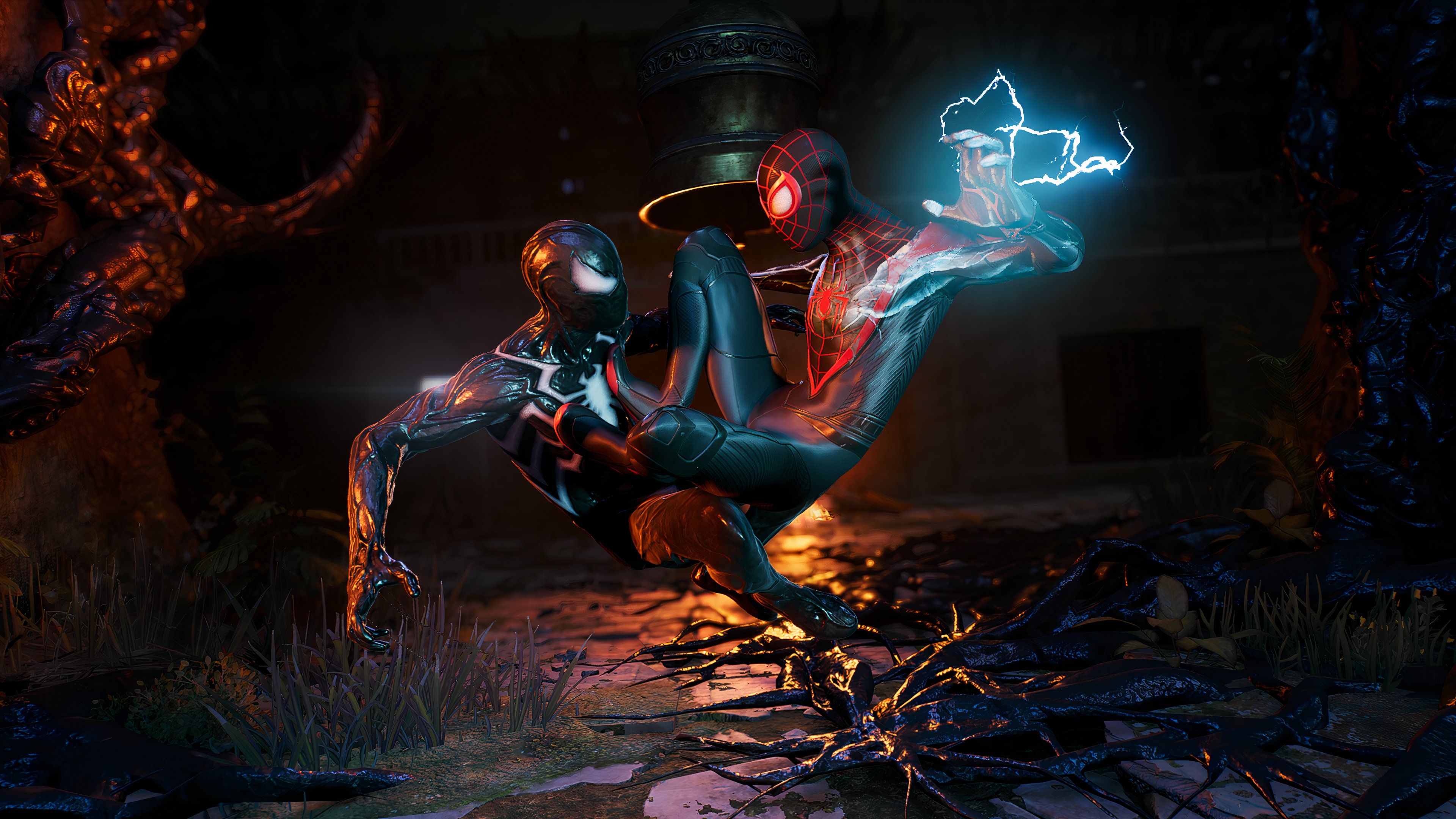 Spider Man Edge Of Time Grusomhet Dna Spider Man Uses The DNA Recorder