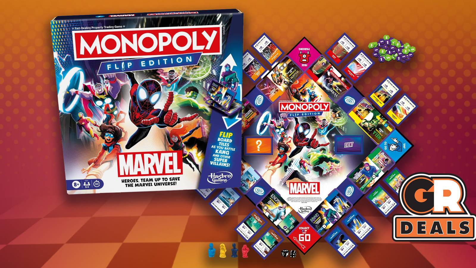 Get Monopoly Flip Edition: Marvel at Record-Low Price of $19