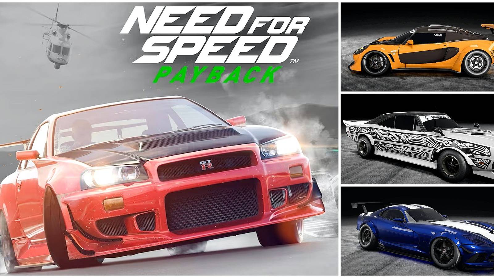 Best Drag Cars In Need For Speed Payback