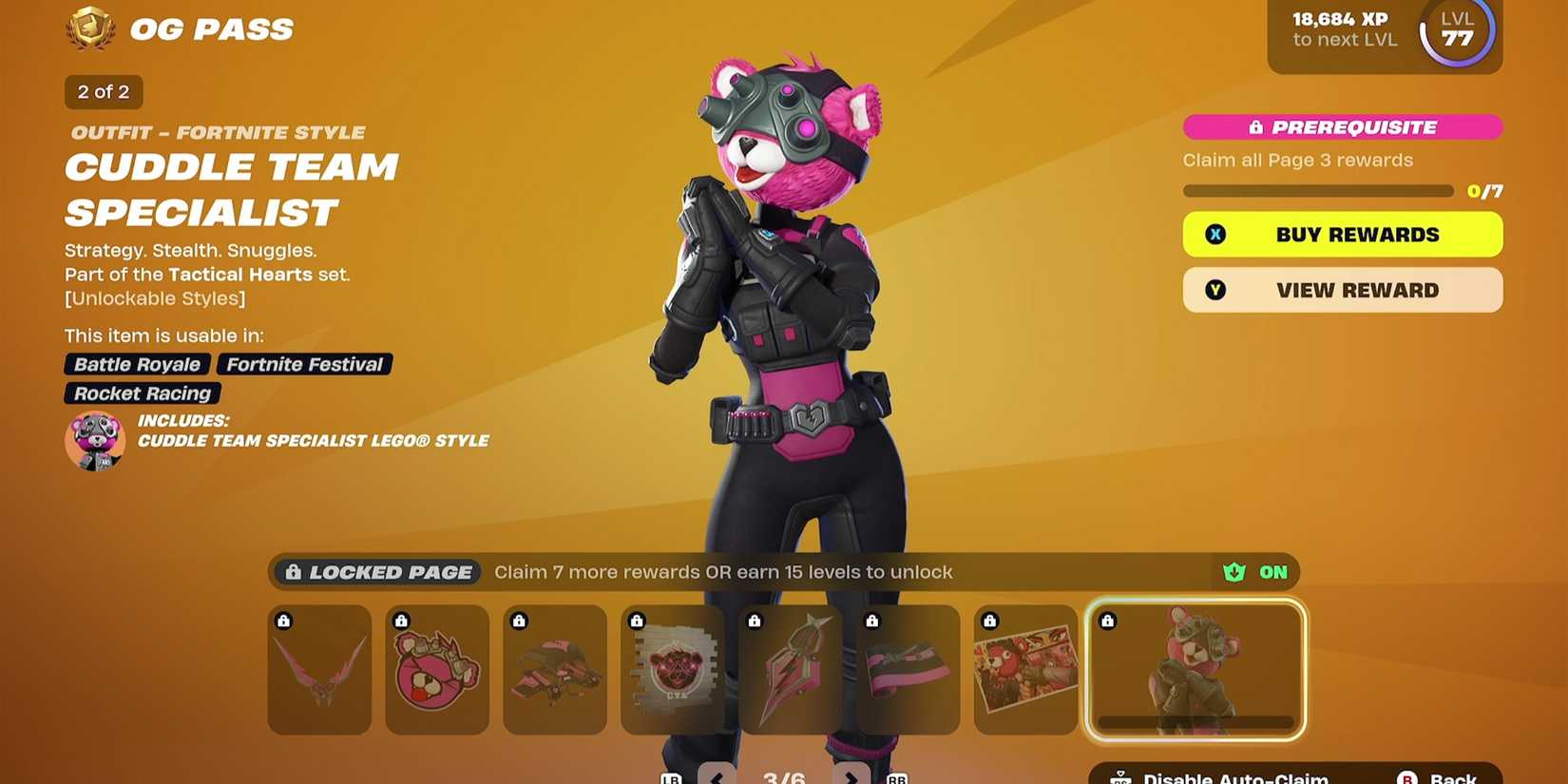 Fortnite: All Chapter 1 Season 2 OG Pass Skins