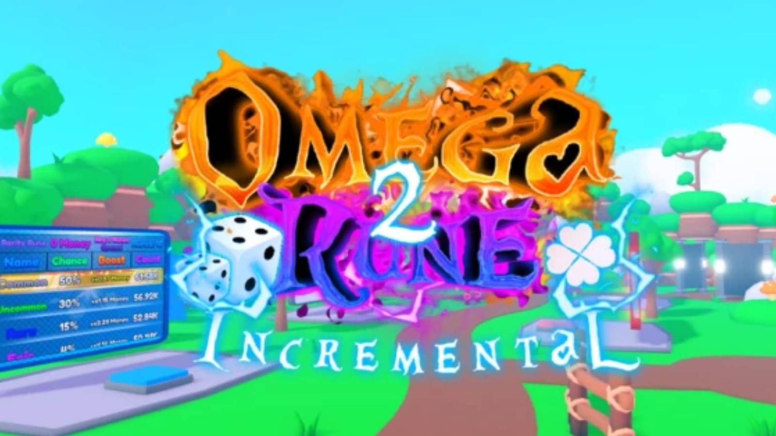 Roblox: Omega Rune Incremental 2 Codes