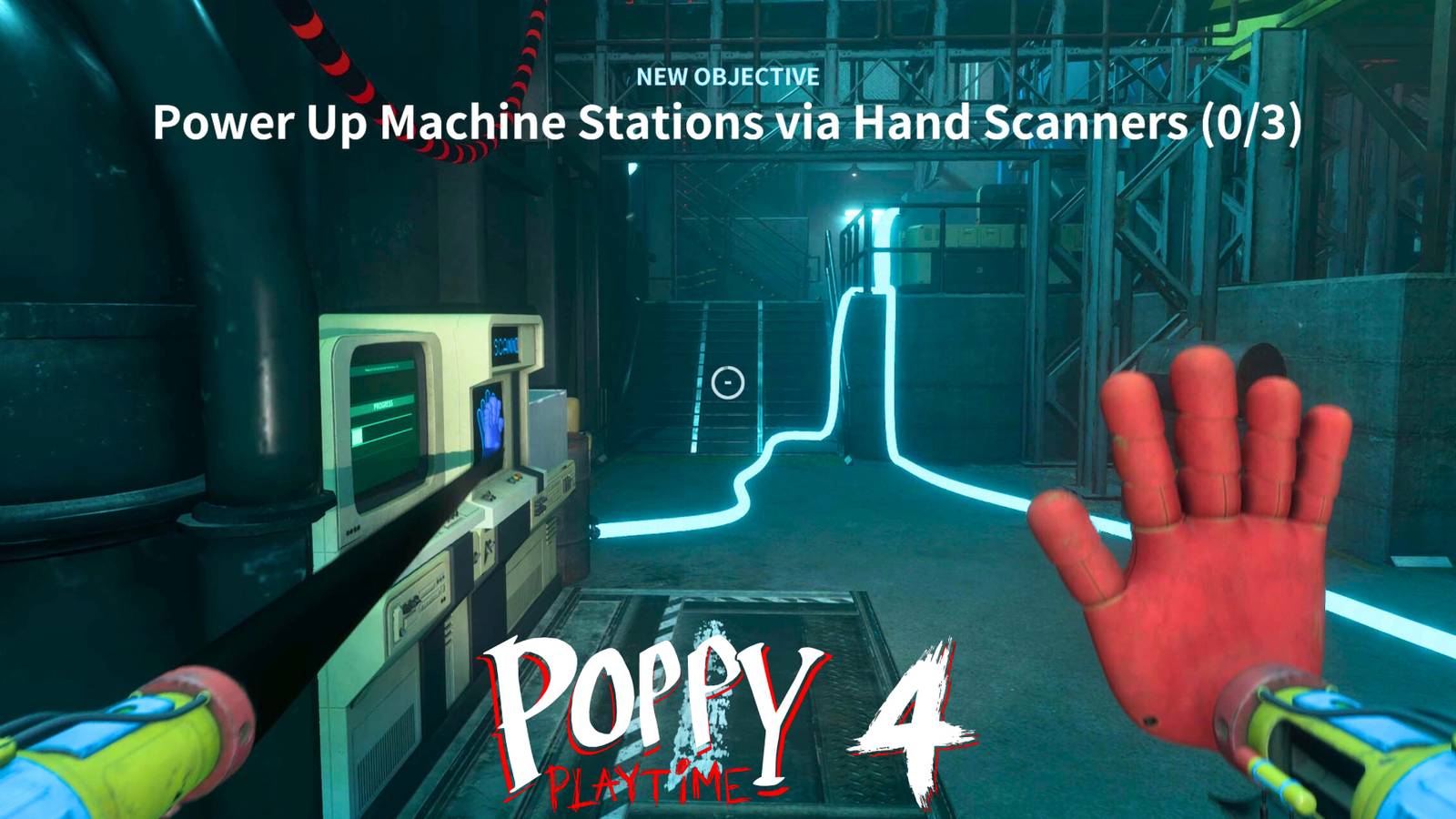 How To Power Up All Three Machine Stations In Poppy Playtime Chapter 4