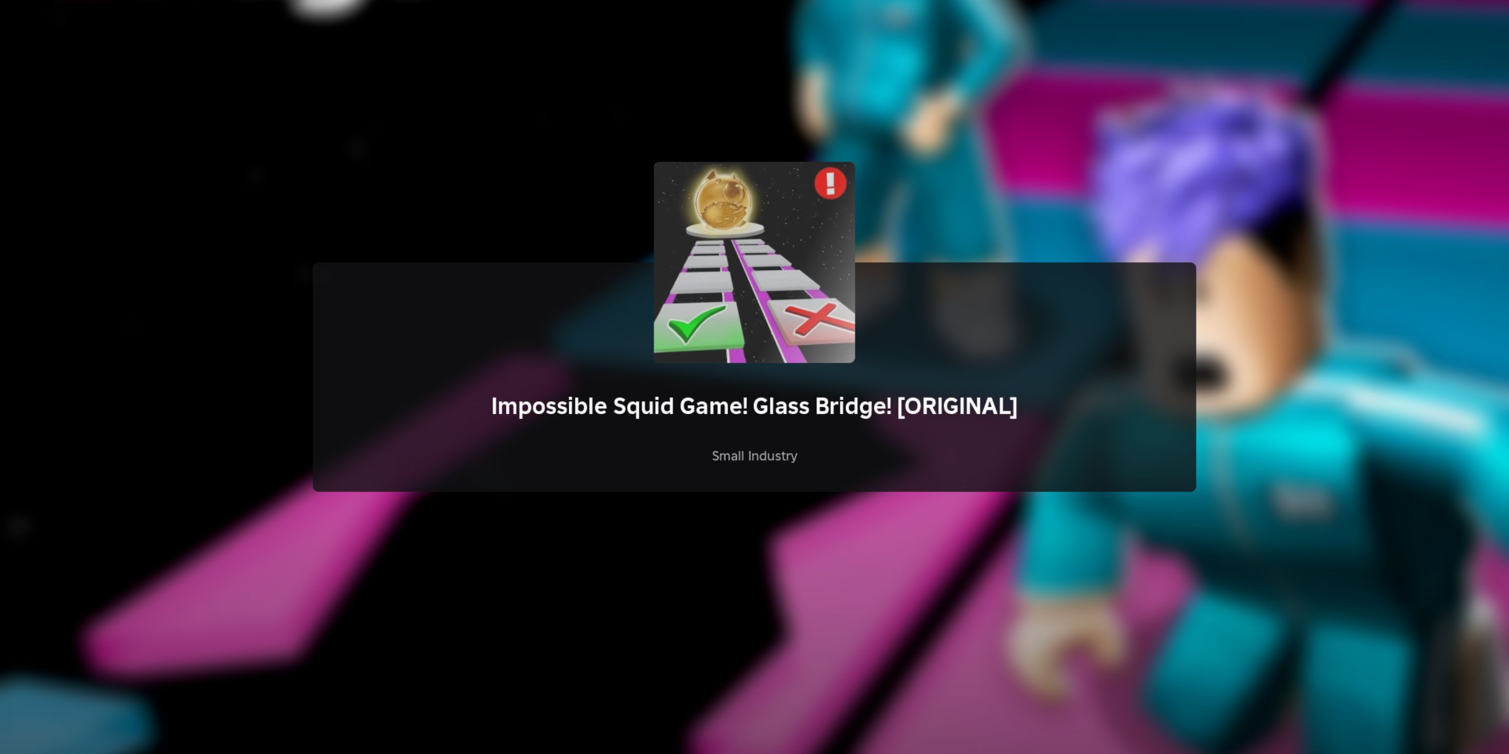 Roblox: How to Beat Impossible Glass Bridge (Squid Game)