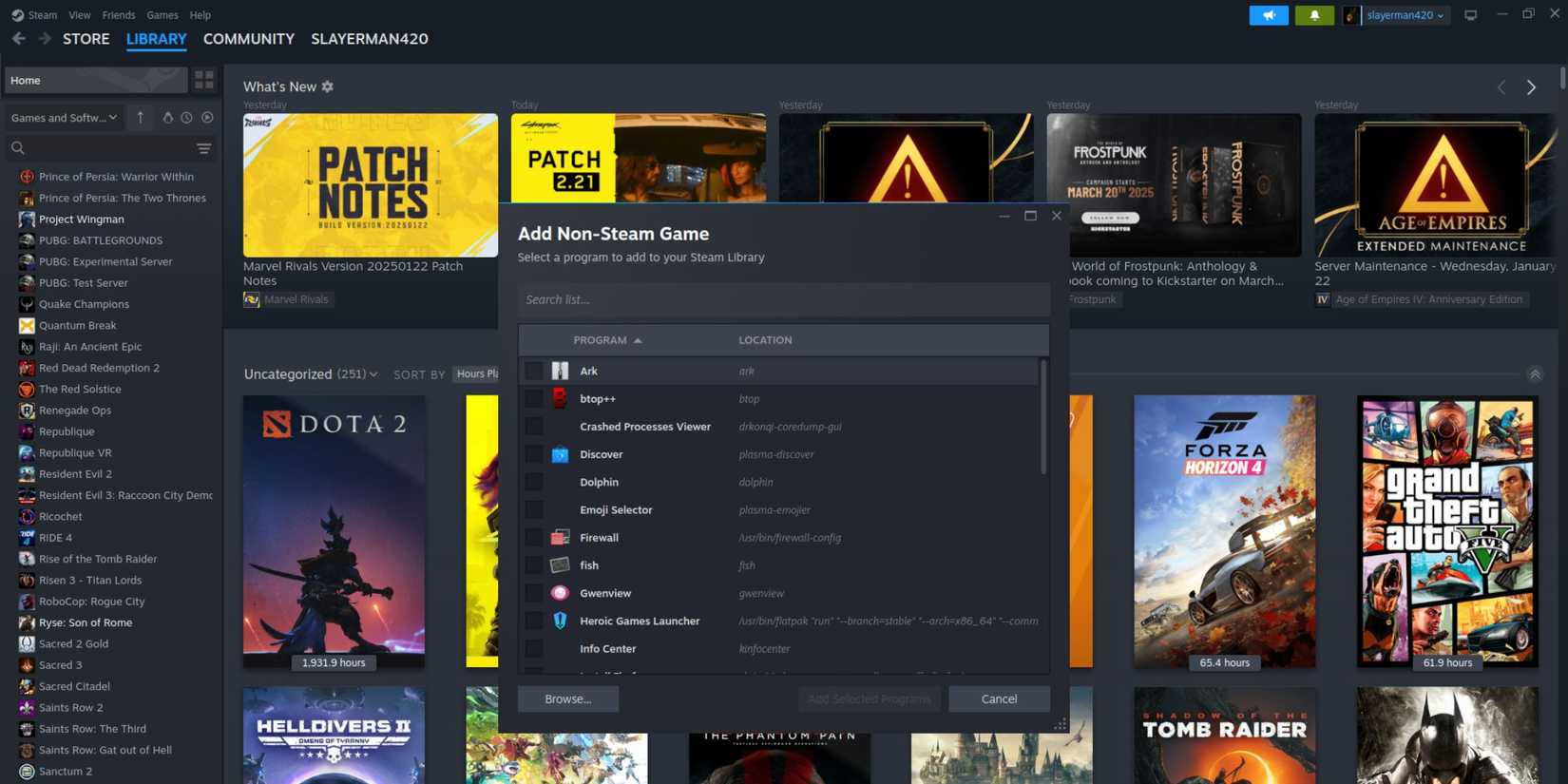 How to Add Non-Steam Games to Steam