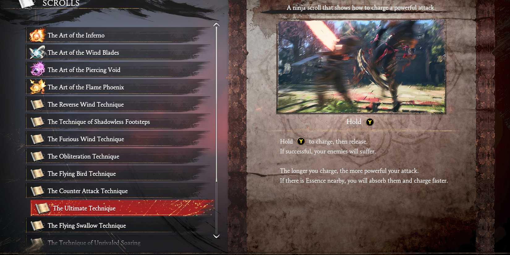 ninjutsu techniques names