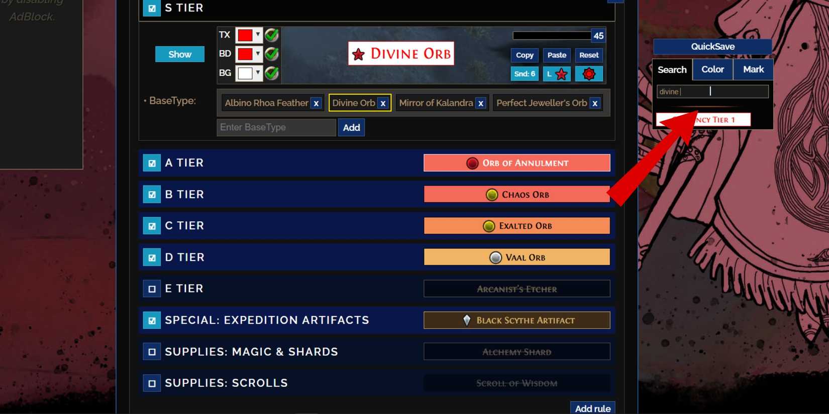 How to Use FilterBlade To Set Up Loot Filters in PoE 2