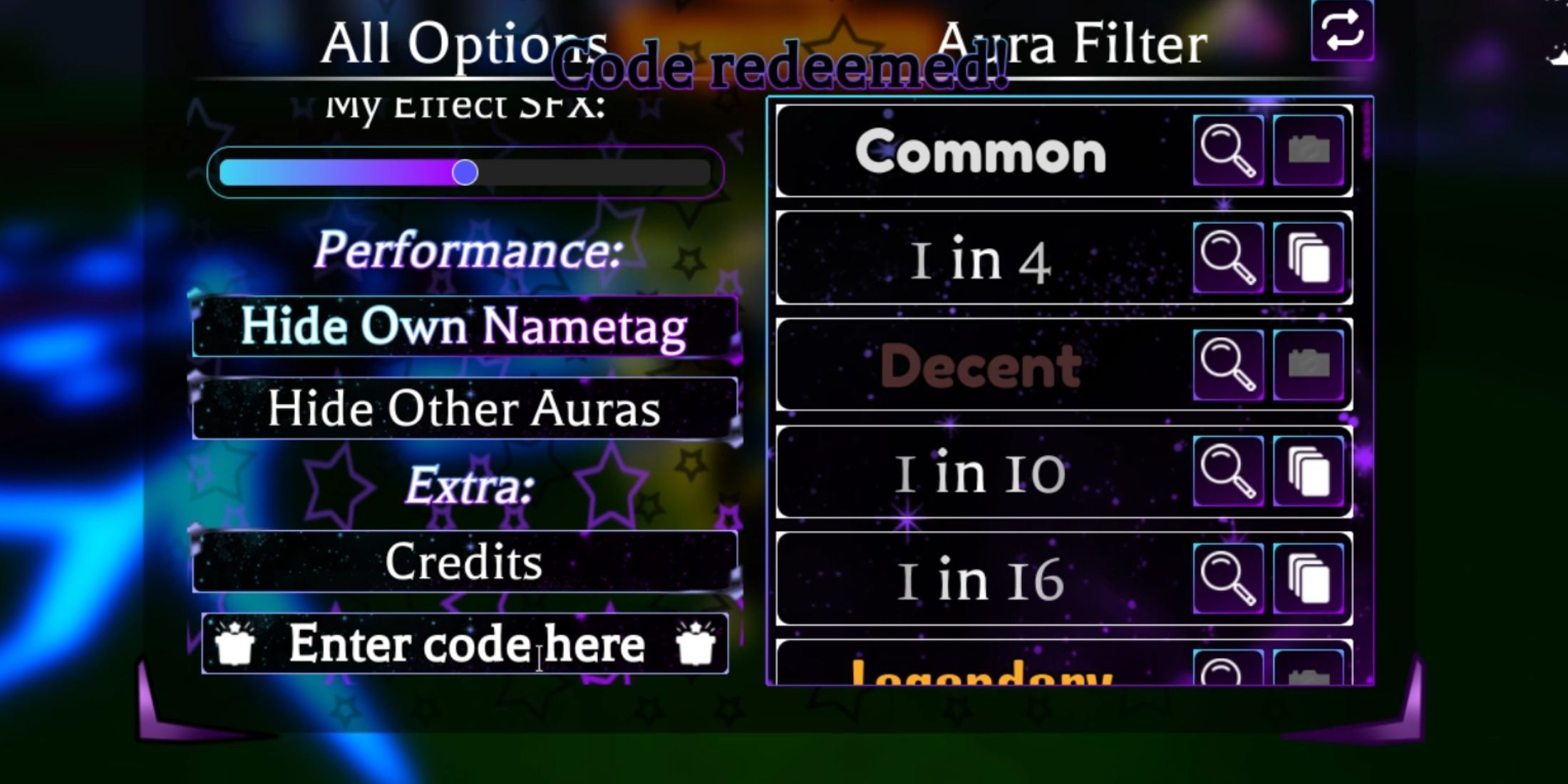 Roblox: Astral RNG Codes