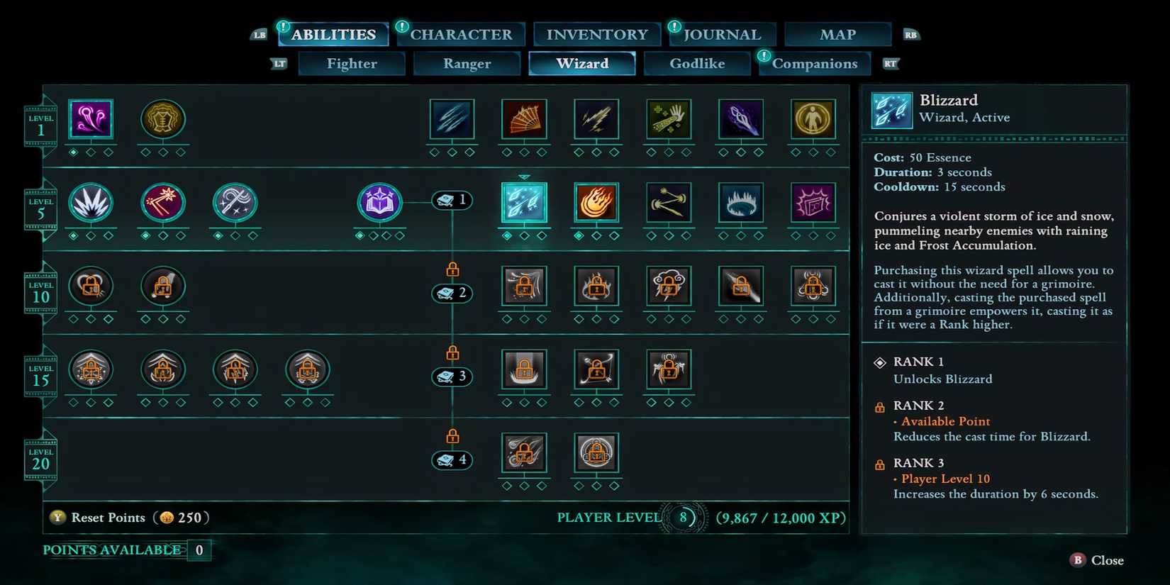 Avowed: Every Level 5 Spell For Wizards, Ranked