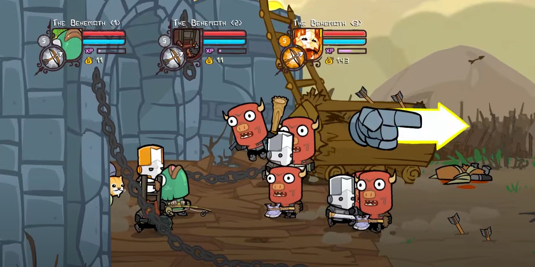 Smed Slott Crashers Castle Crashers First DLC In Over A Decade Finally
