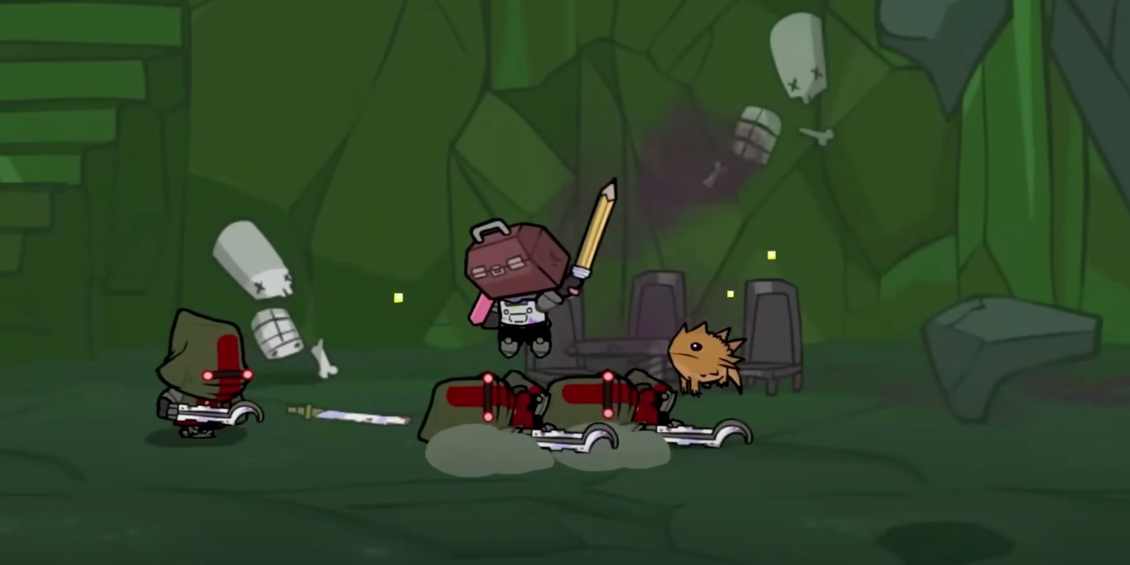 Kasteel Crashers Necromancer Necromancer Vs Castle Crashers For