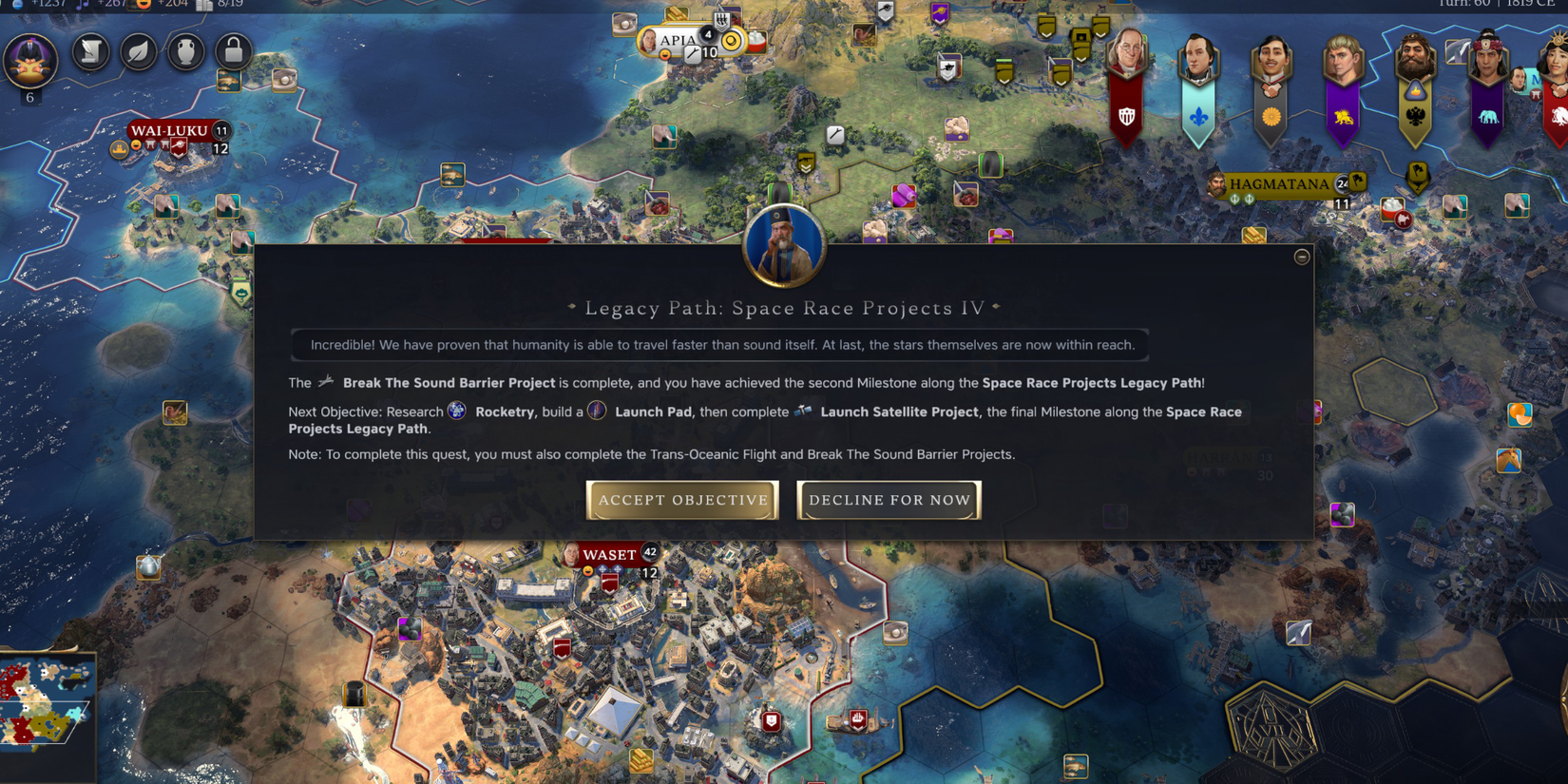 Civ 7: How to Complete the Space Race Projects Legacy Path (Science ...