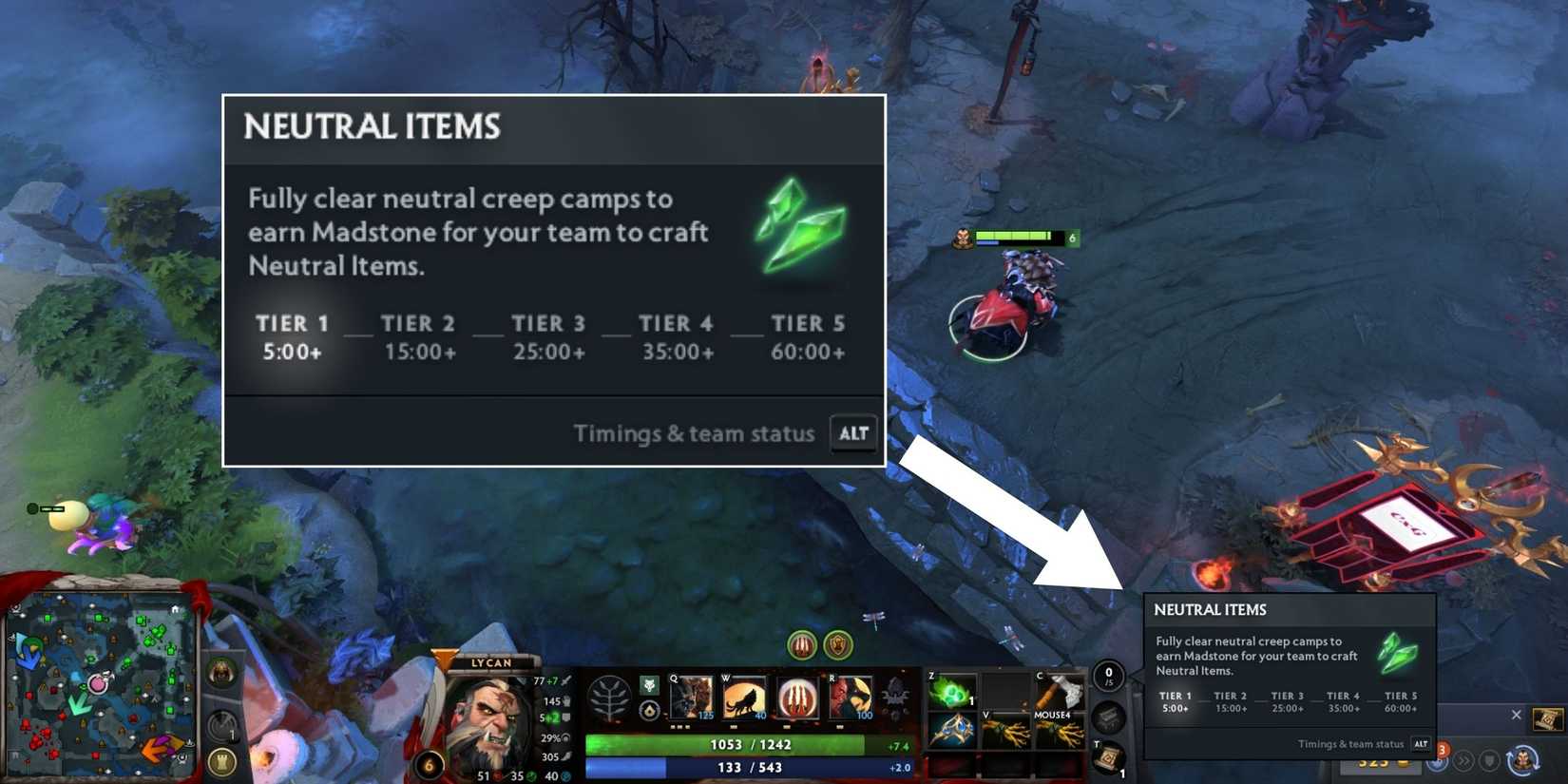 Dota 2: How to Craft Neutral Items in Patch 7.38