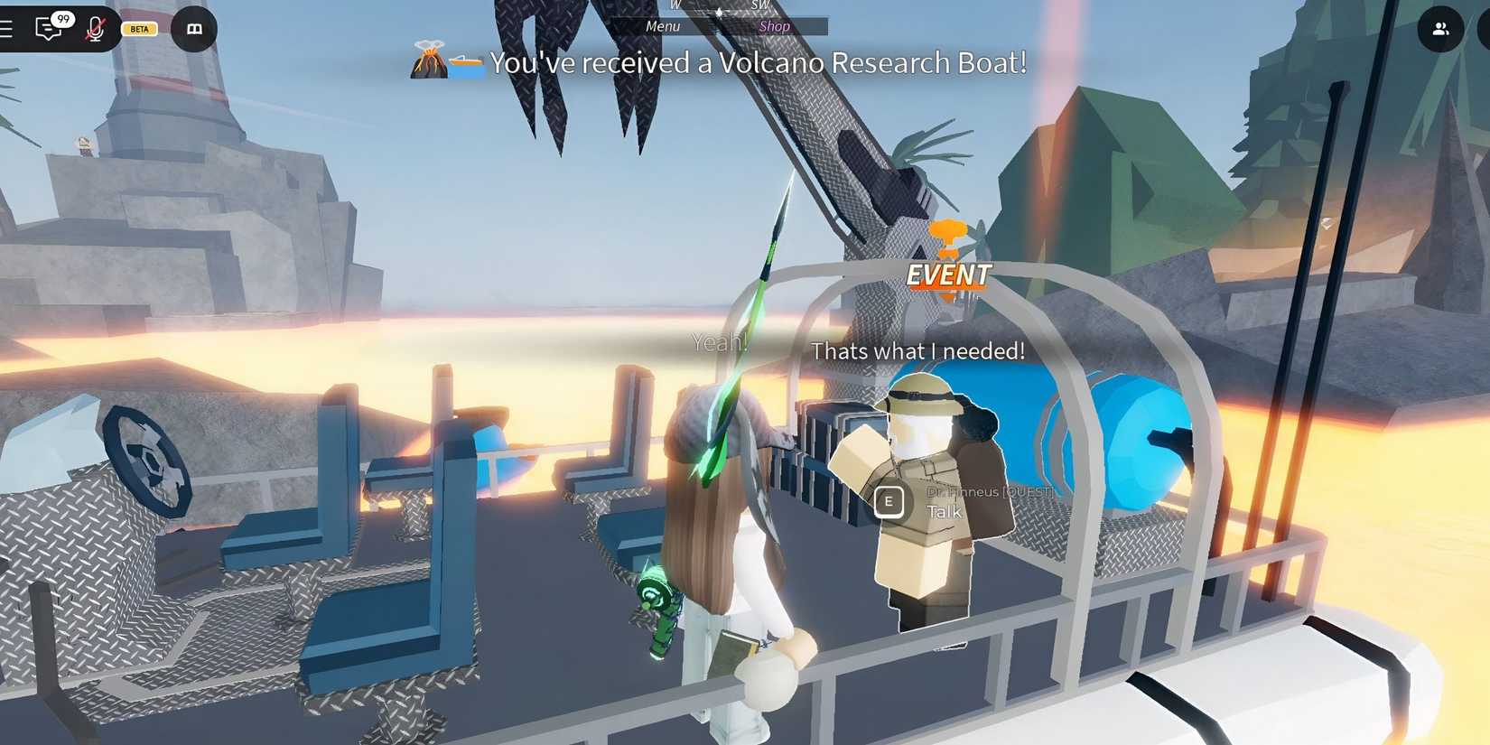 Fisch: Complete Volcano Eruption Event Guide