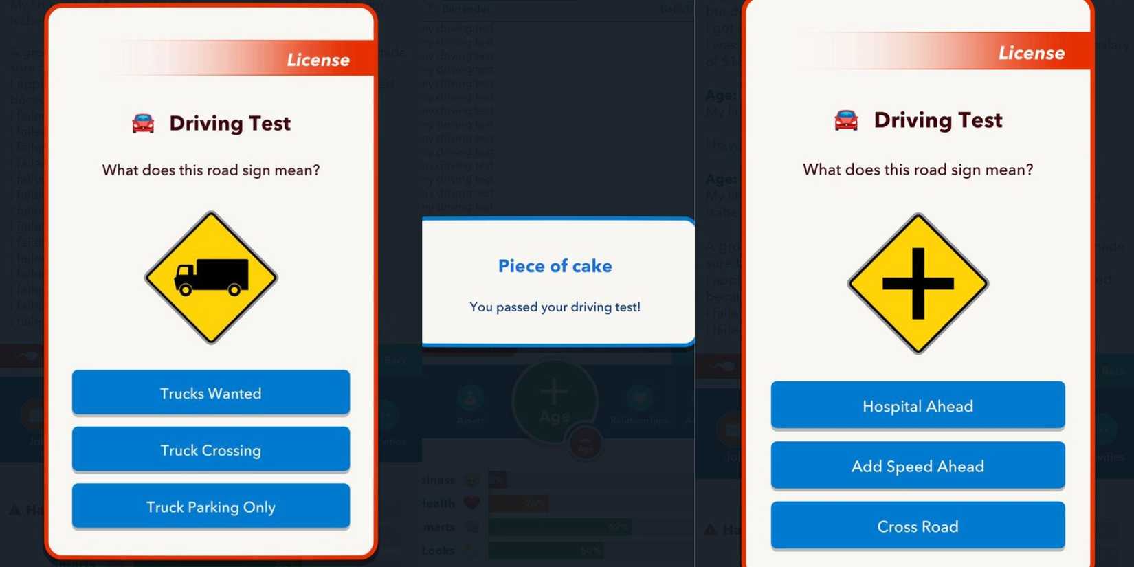 Bitlife: All Driving Test Answers
