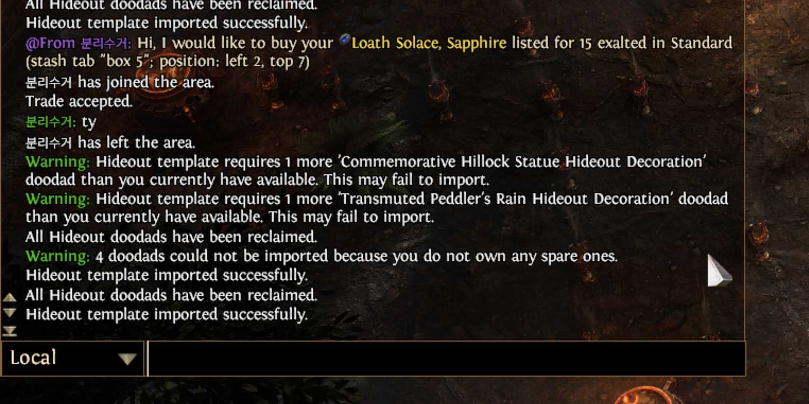 How to Import Hideouts in Path of Exile 2