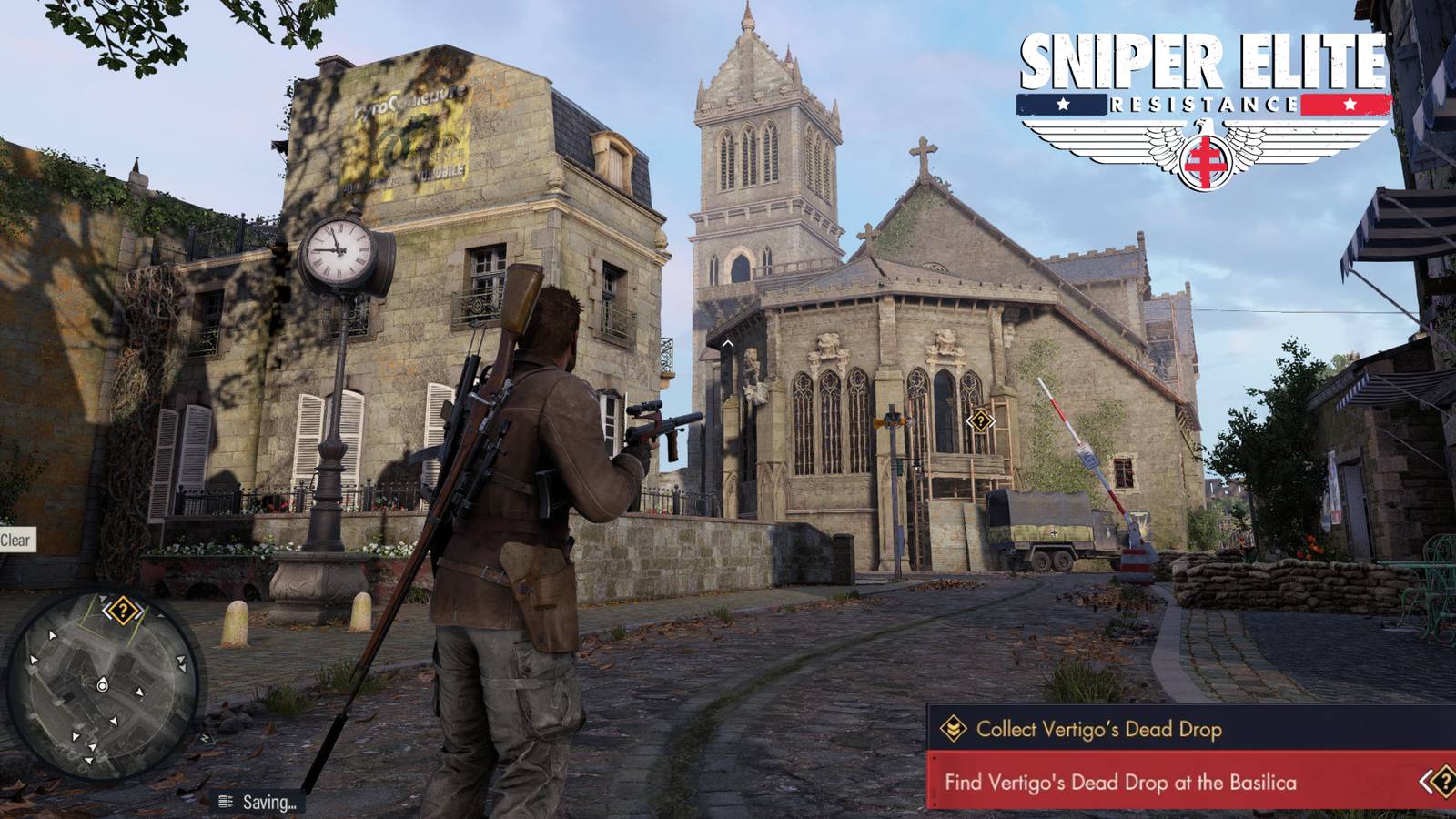 How To Find Vertigo's Dead Drop At Basilica In Sniper Elite Resistance