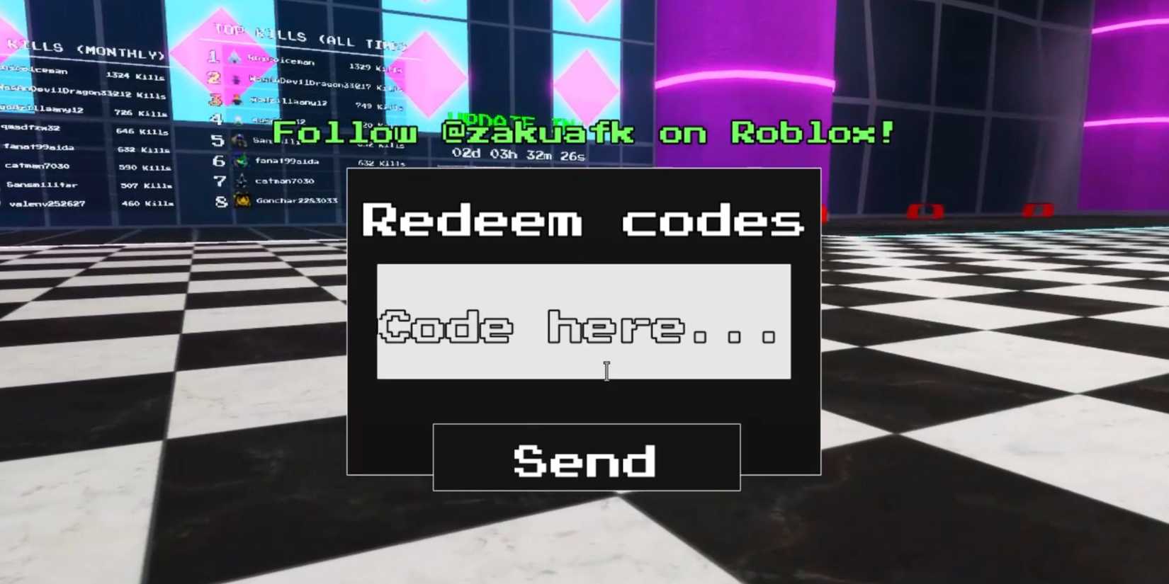 Roblox: FNAF Battlegrounds Codes