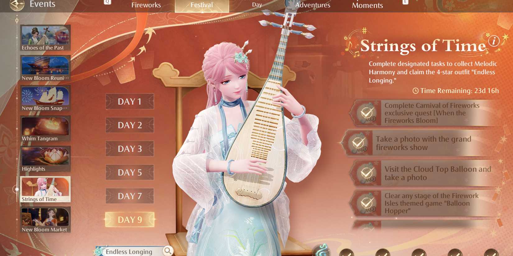 Grand Fireworks Show Guide In Infinity Nikki