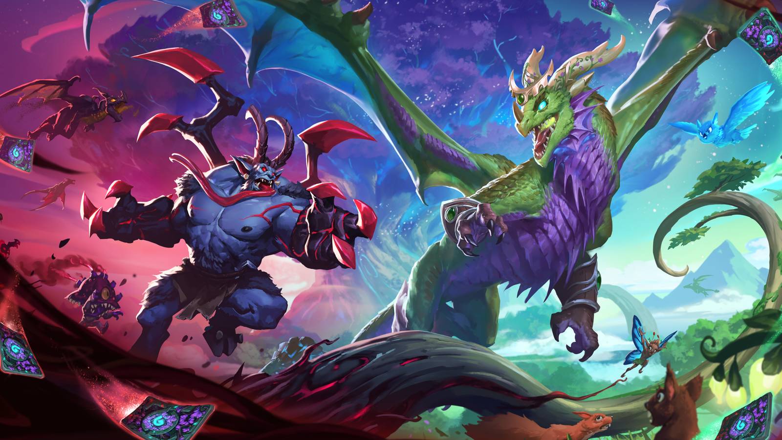 Hearthstone Reveals First Year of the Raptor Card Set
