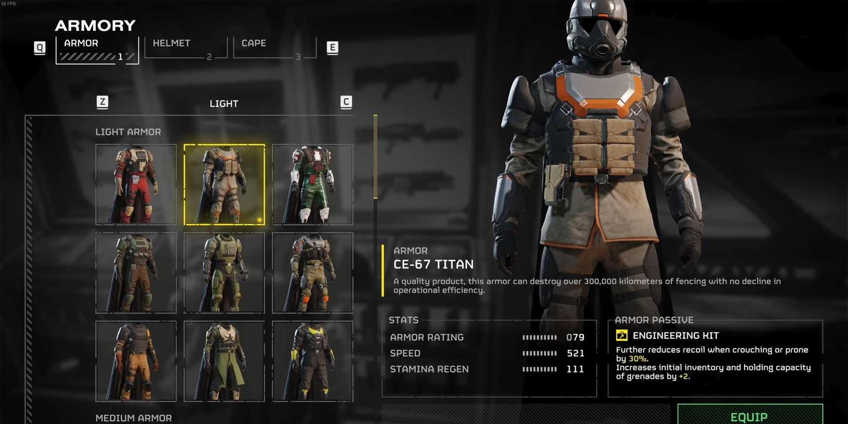 Best Light Armor In Helldivers 2