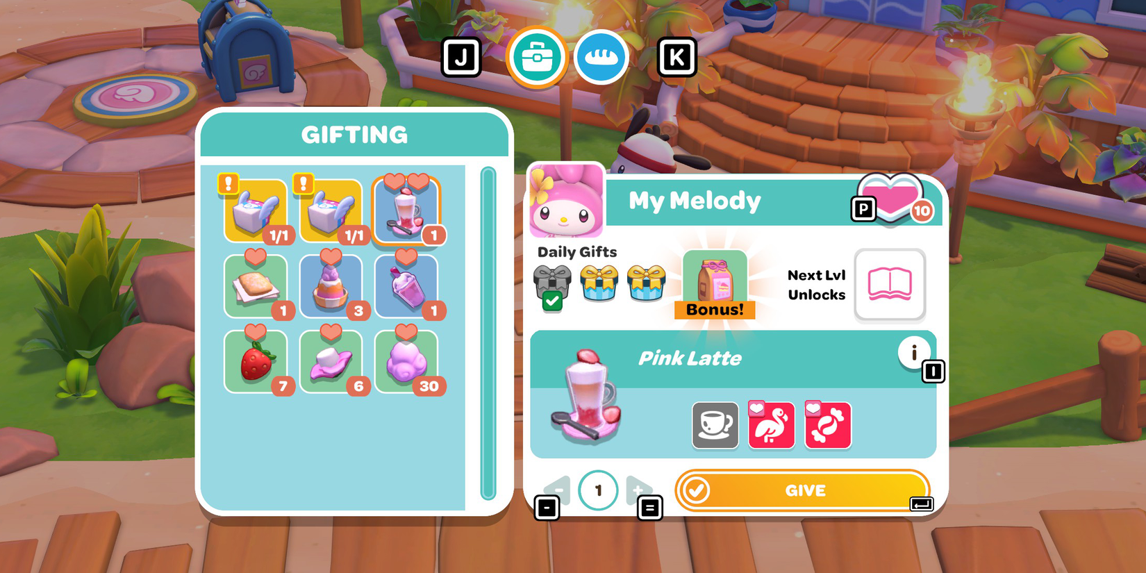 Hello Kitty Island Adventure: Volcano Critter List Location