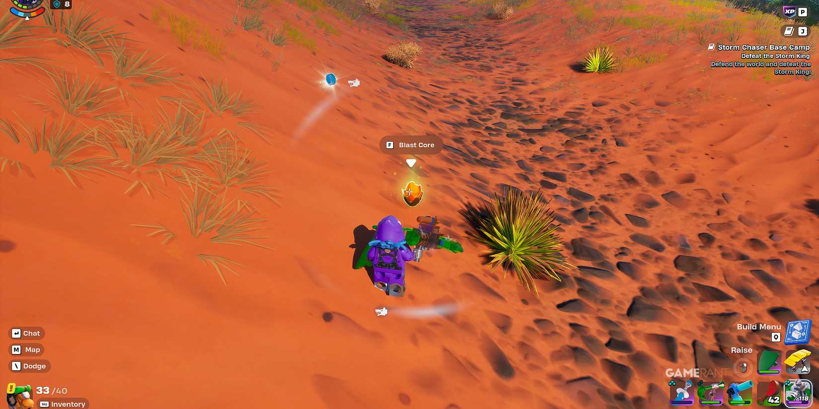 How To Get Blast Core in LEGO Fortnite Odyssey