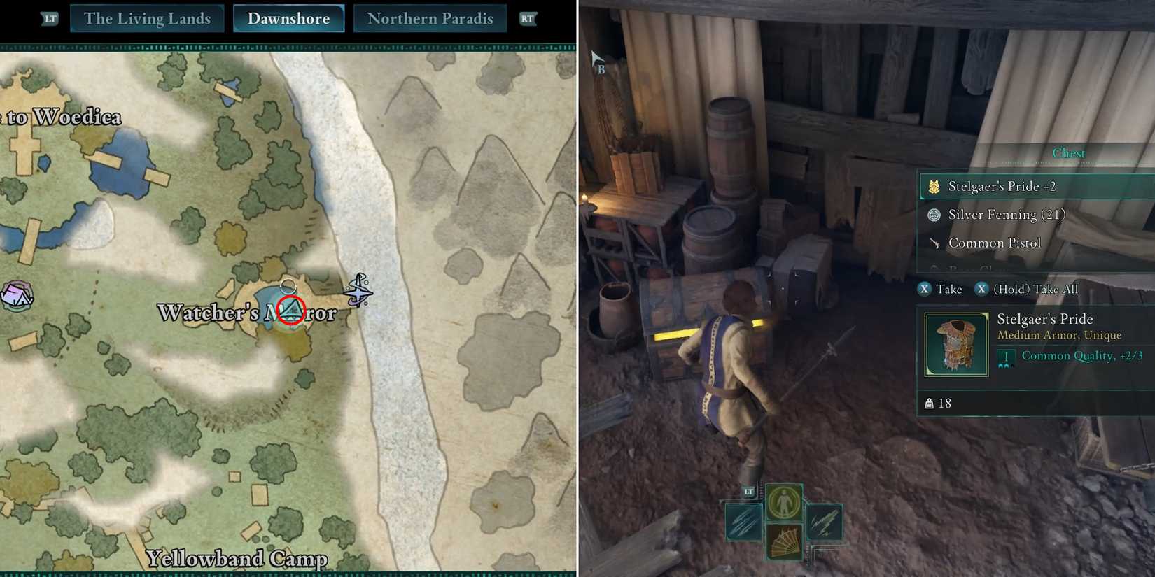 Intimidating Feline Codpiece Treasure Map Location In Avowed