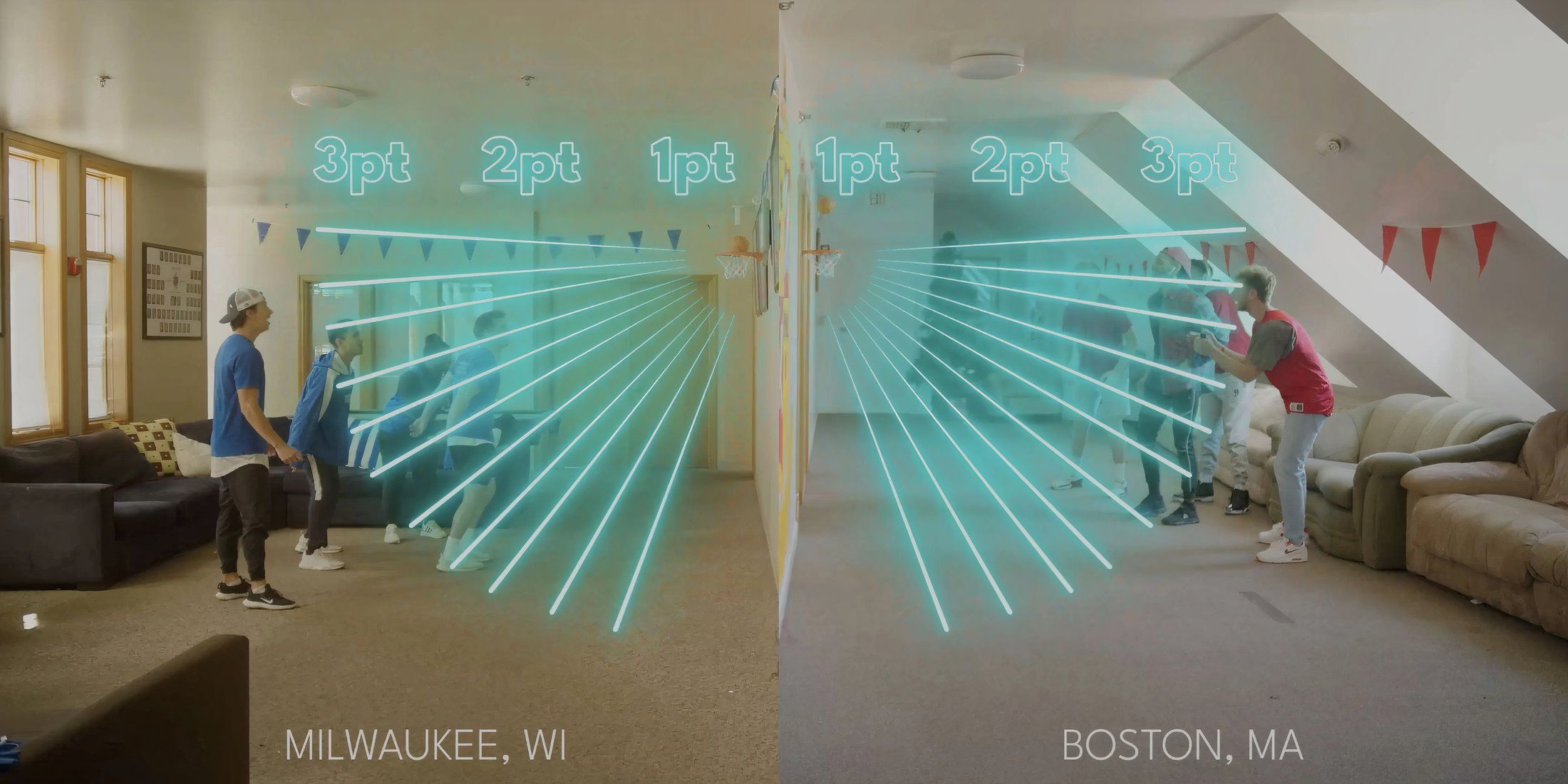 What Features Are Included With The Huupe Smart Basketball Hoop