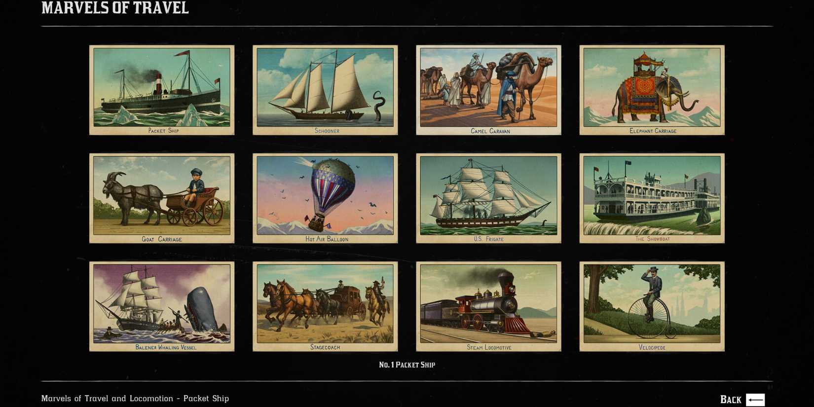 RDR2: All Cigarette Card Sets & Locations