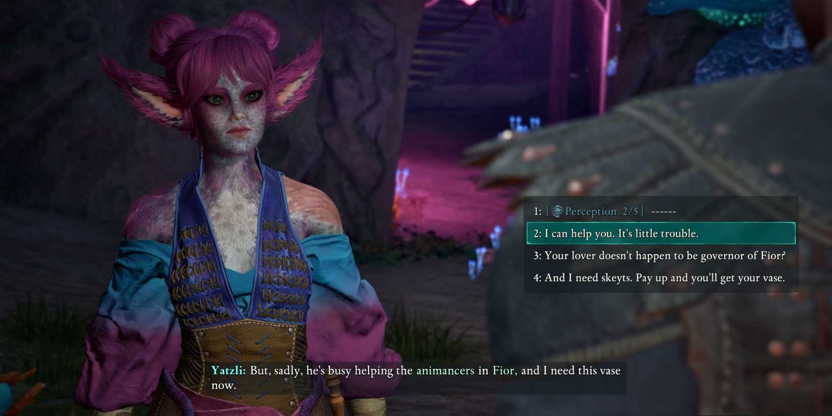 Avowed: How To Find The Godless Vase For Yatzli (Scofflaw's Vase Quest)