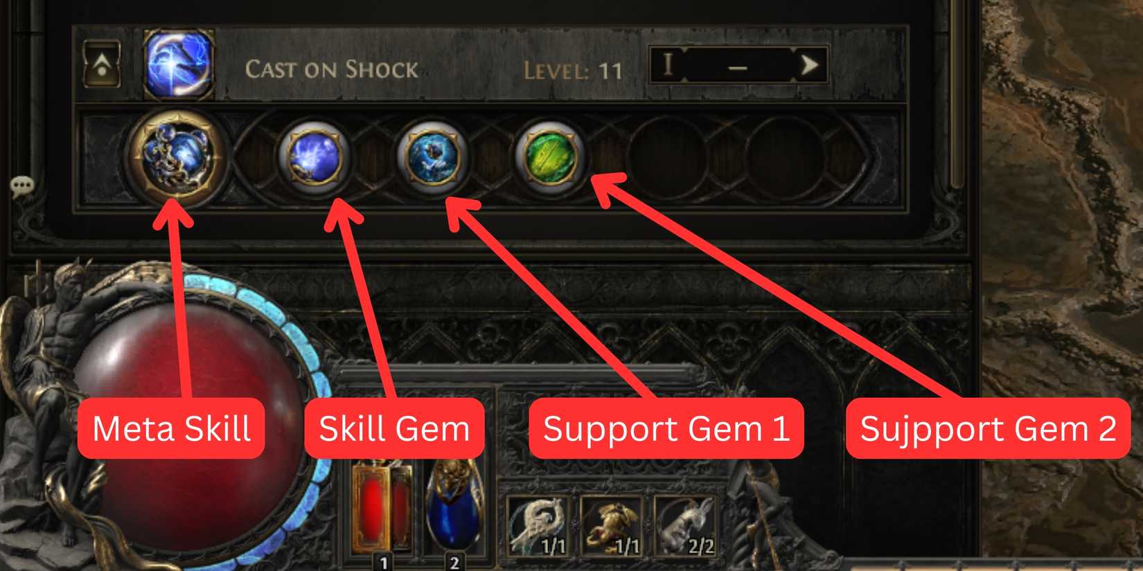 How to Get and Use Meta Gems in Path of Exile 2