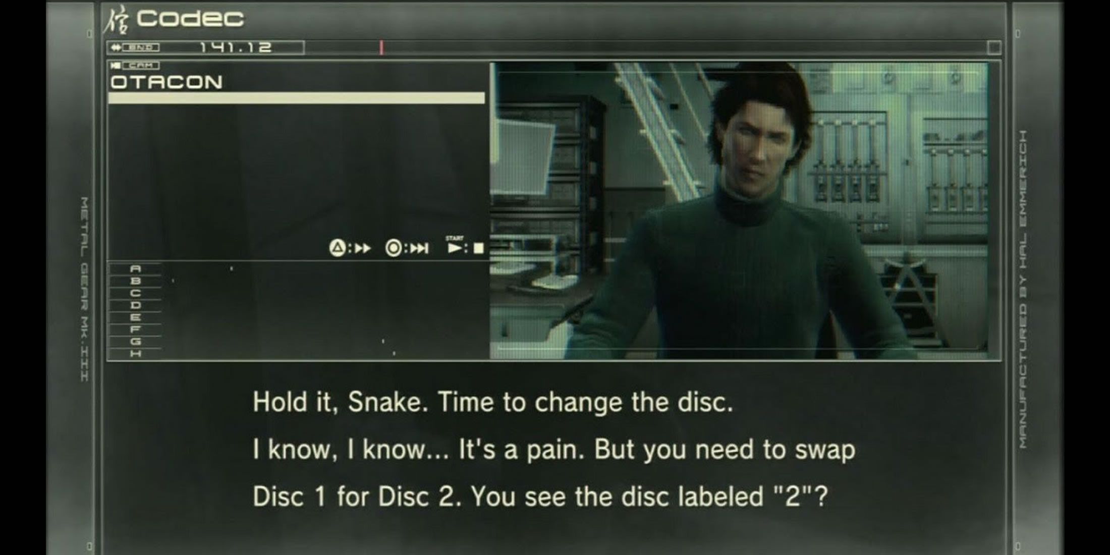 Snake And Otacon Quotes