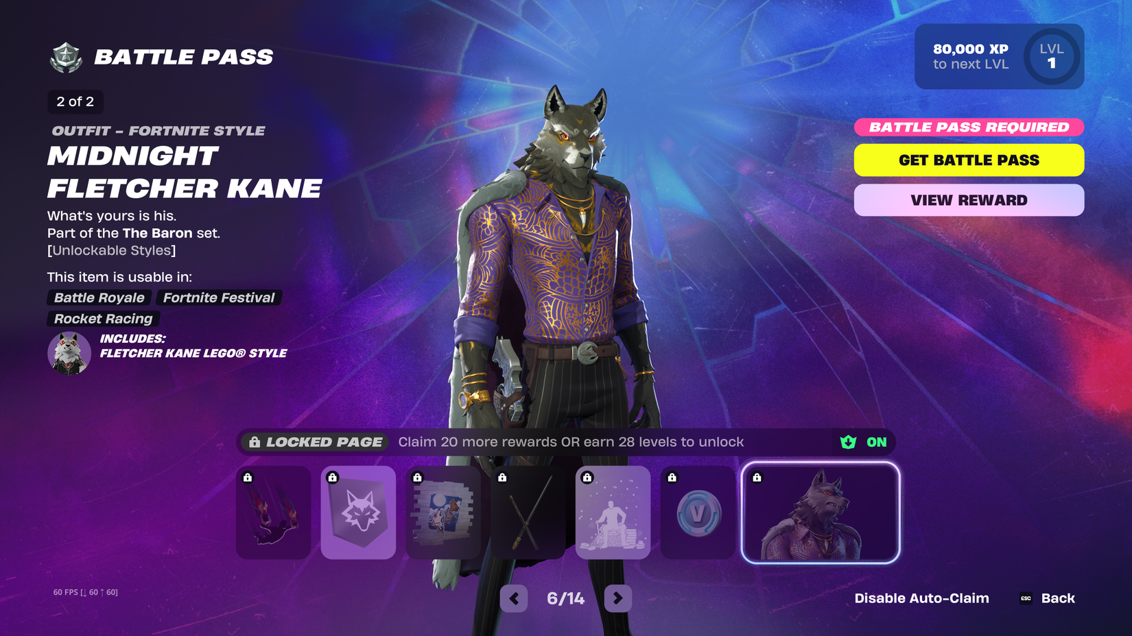 Fortnite: All Chapter 6 Season 2 Battle Pass Rewards