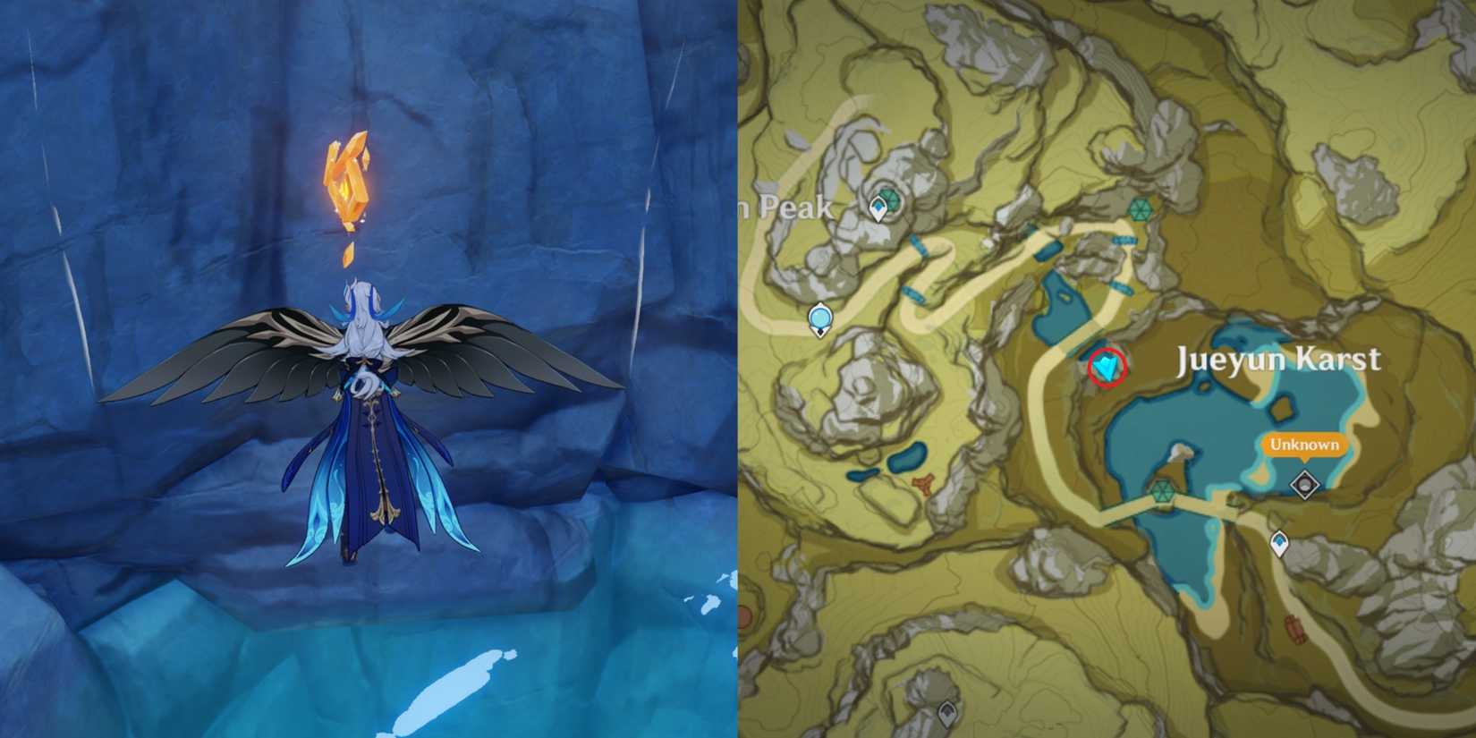 Genshin Impact: Minlin Geoculus Locations