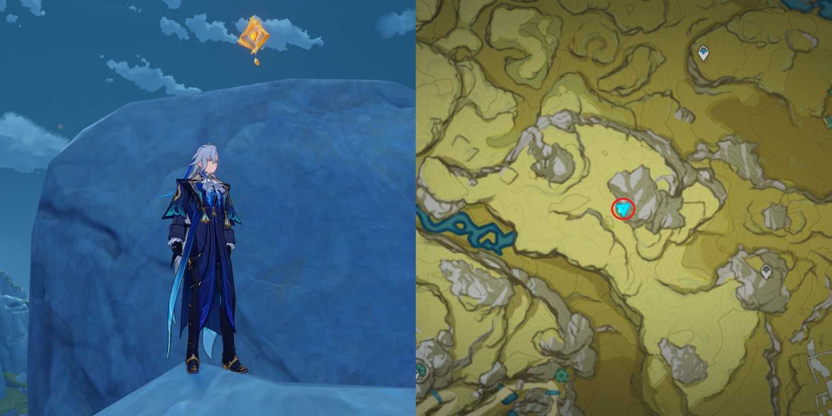 Genshin Impact: Minlin Geoculus Locations