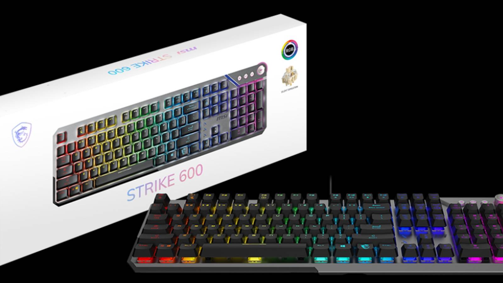 MSI STRIKE 600 Silent Gaming Keyboard Review