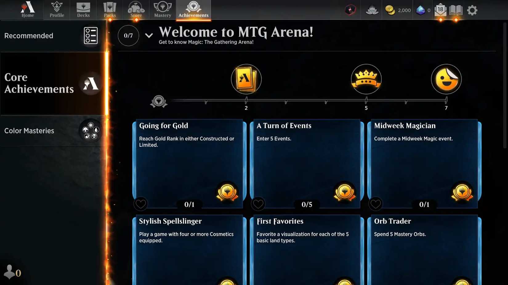 Magic: The Gathering Arena's Achievements Are Just What the Game Needed