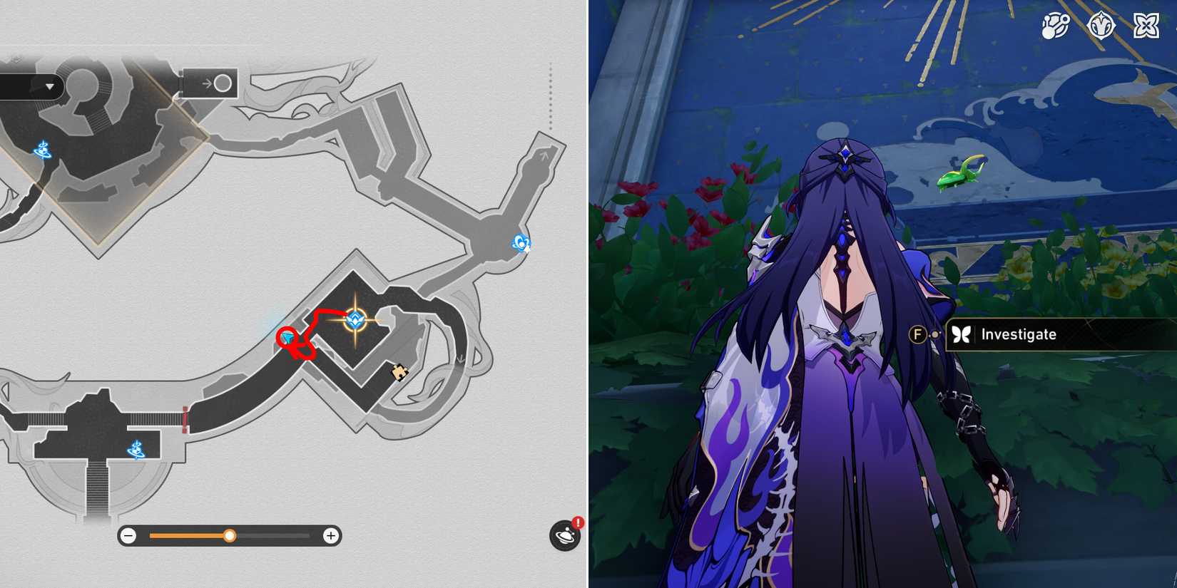 Nymph Locations In Murmuring Woods Grove of Epiphany In HSR