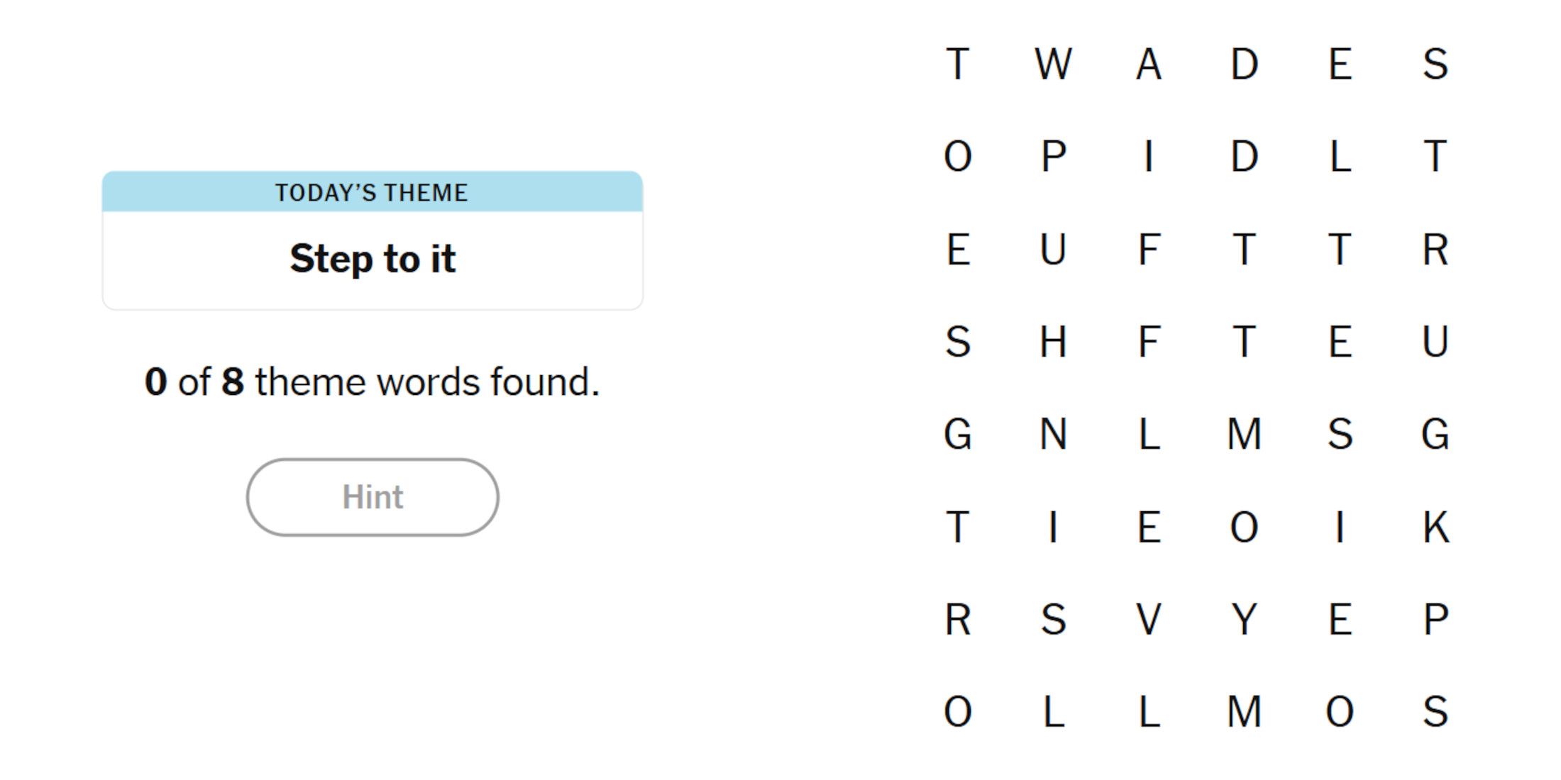 New York Times Strands Hints and Answers for February 24, 2025
