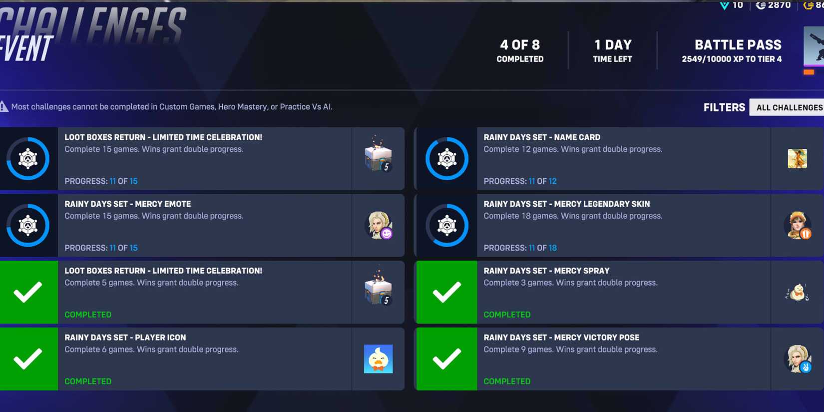 Overwatch 2: All Season 15 Challenges & Rewards