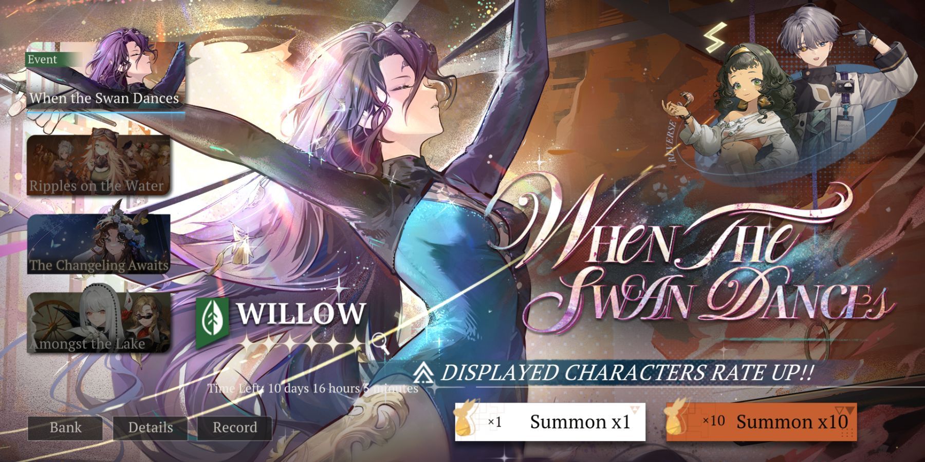 Reverse: 1999 - Current Banner, Next Banner, And Past Banners