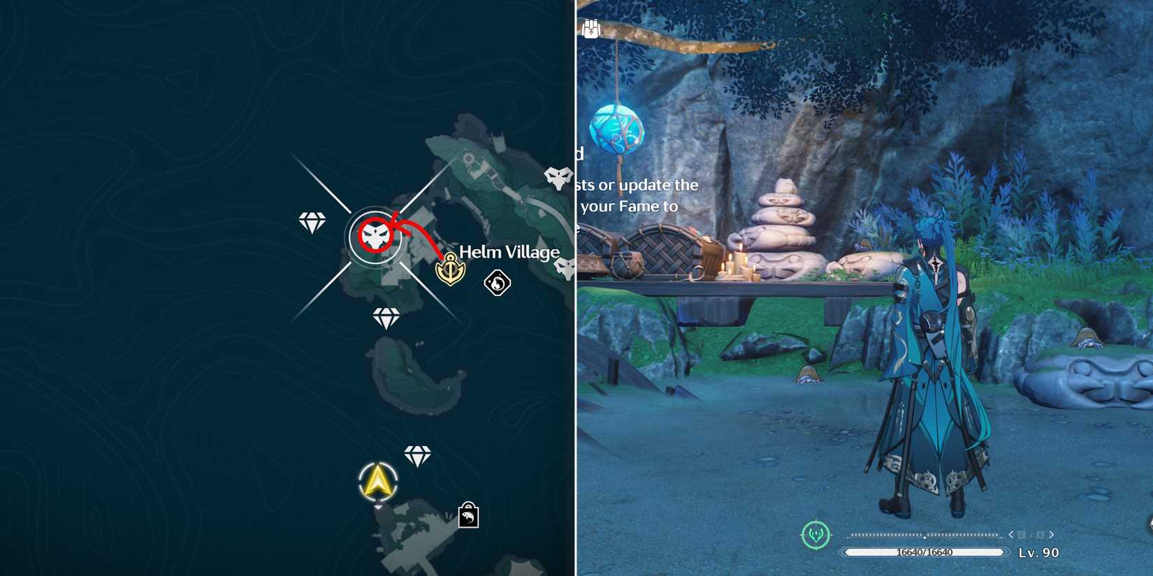Draco Cobia Fish Location In WuWa - Wuthering Waves (Reyes Map Fragment Locations)