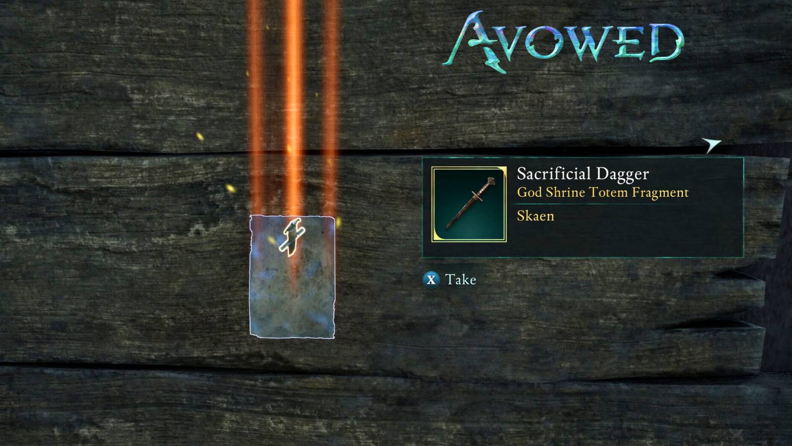 Sacrificial Dagger Totem Fragment Location In Avowed