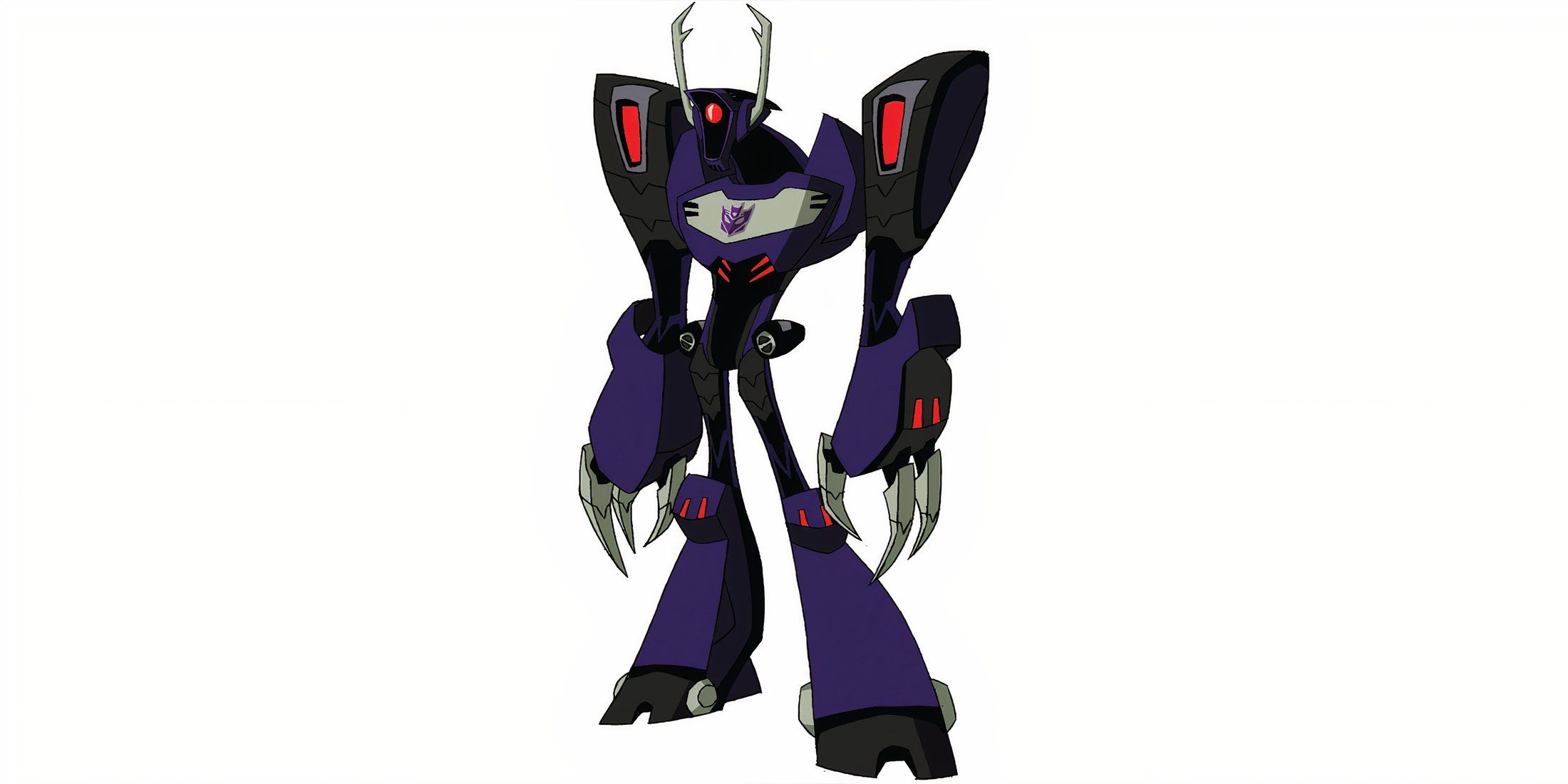 Transformers Animated Purple Shockwave
