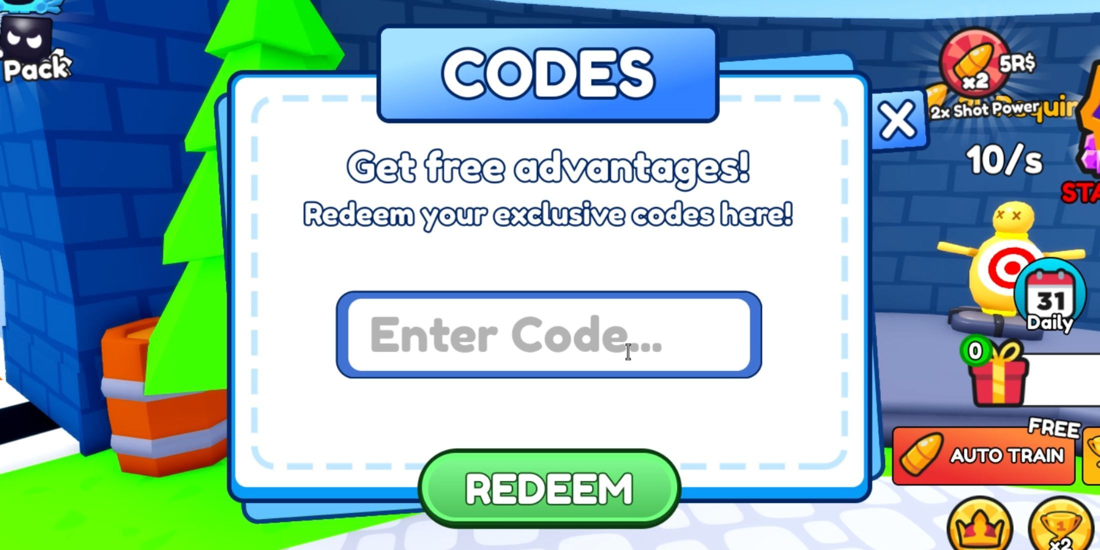 Roblox: Shooting Simulator Codes